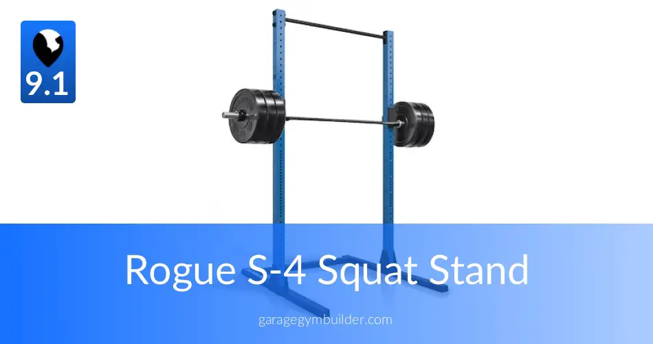 Rogue S-4 Squat Stand | GarageGymBuilder.com 2020